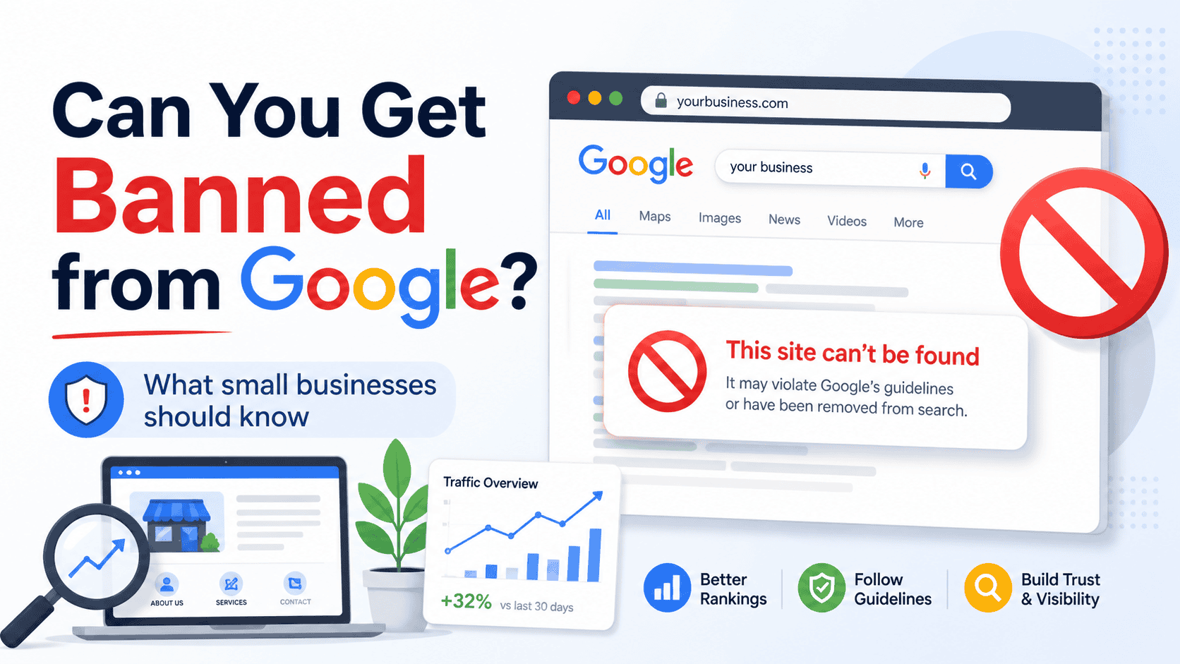 Can You Get Banned From Google? | BKA Content
